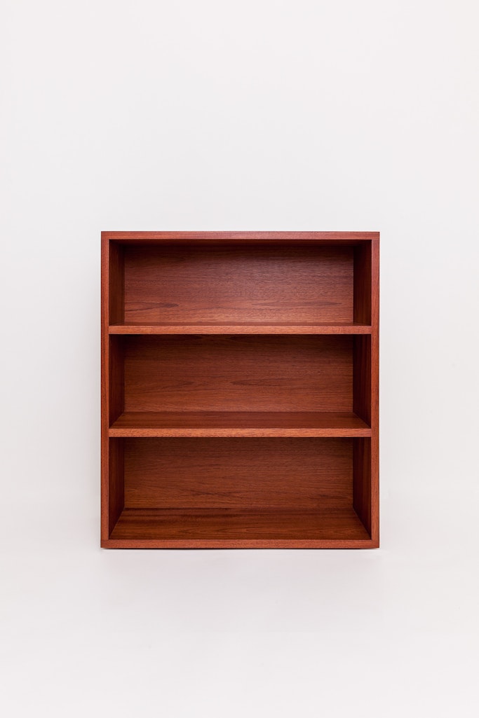 Landry Smith Architect – Red Bookcase