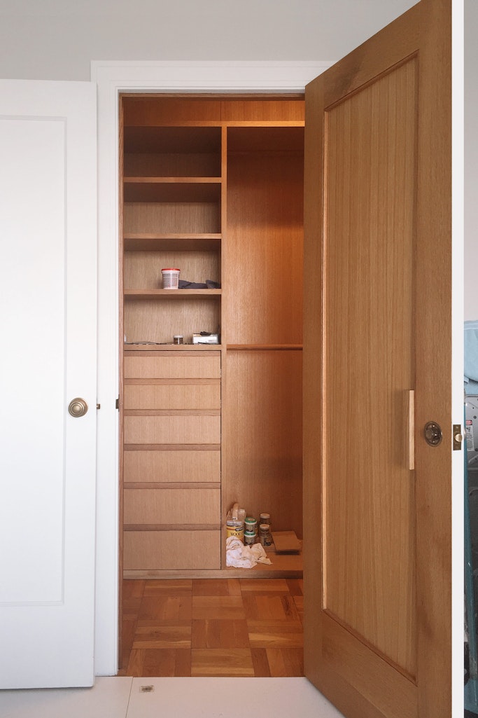 Landry Smith Architect – Wooden Closet